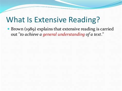 Image result for Intensive and Extensive Reading