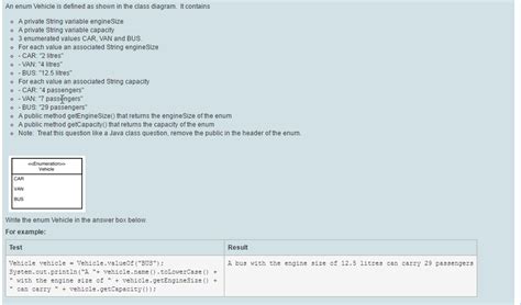 Image result for Class Diagram Enumeration Example