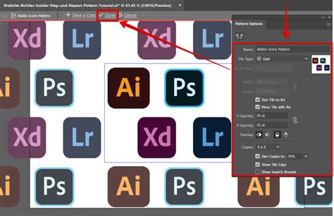 Image result for Illustrator Create Repeat Pattern