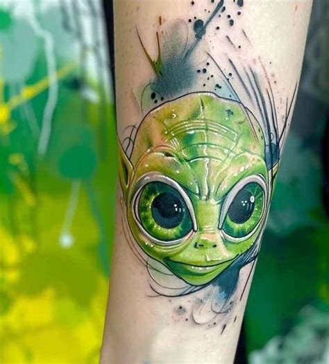 Alien Tattoos: A Style That Conquers the Universe - VeAn Tattoo
