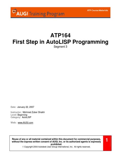Image result for AutoLISP Tutorials