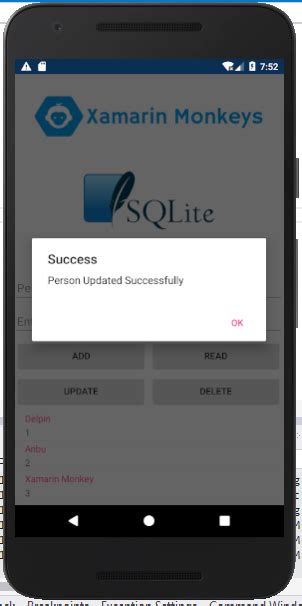 Image result for ListView's From SQLite Database in Xamarin