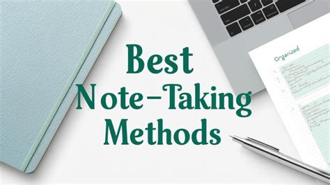 Best Note-Taking Methods (Proven Techniques for Students ...