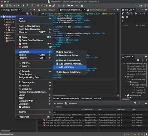 Image result for Eclipse Java Selenium Example