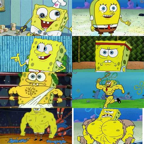 Image result for Spongebob Evolution Meme
