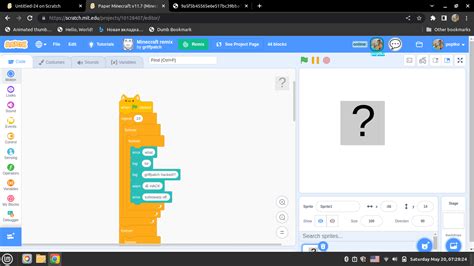 Image result for Paper Minecraft Scratch Tutorial