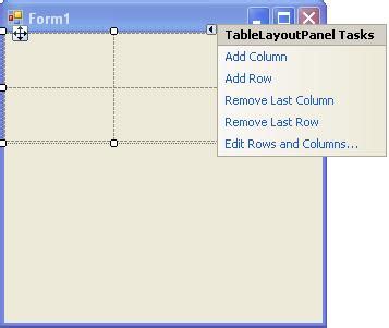 Image result for How to Fill Table Layout Panel Using C