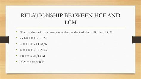 Image result for HCF and LCM Examples
