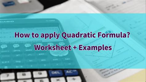 Image result for Quadratic Formula Examples