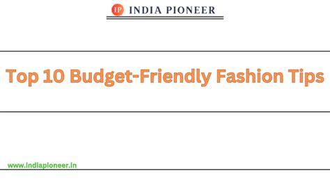 Image result for Budget-Friendly Tips
