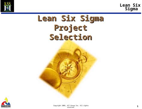 Image result for 6 Sigma Project Selection