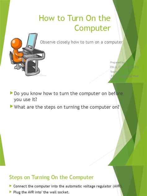 Image result for How We Use to Turn On Computer