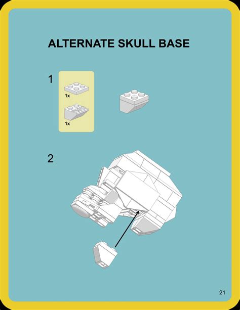 Image result for LEGO Skull Tutorial