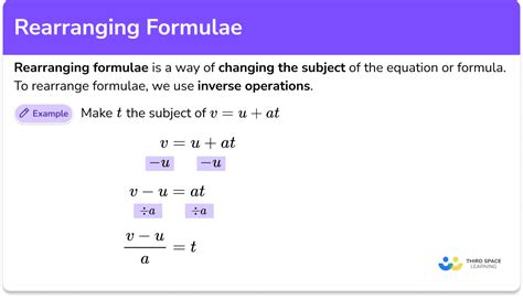 Image result for Rearranging Formula Division
