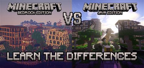 Image result for Java vs Bedrock Edition