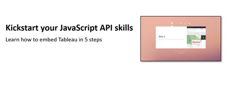 Image result for JavaScript API Tableau