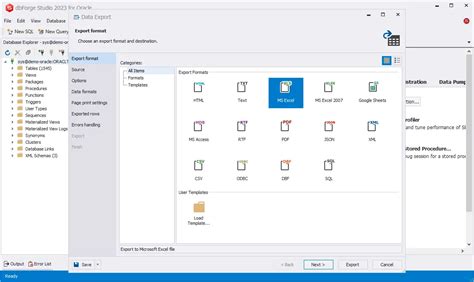 Image result for Export Oracle to Excel Python