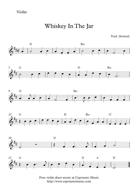 Free Printable Sheet Music - Auto News