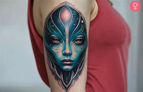 Image result for Alien Face Tattoos