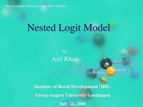 Image result for Nested Logit Model Interpretation