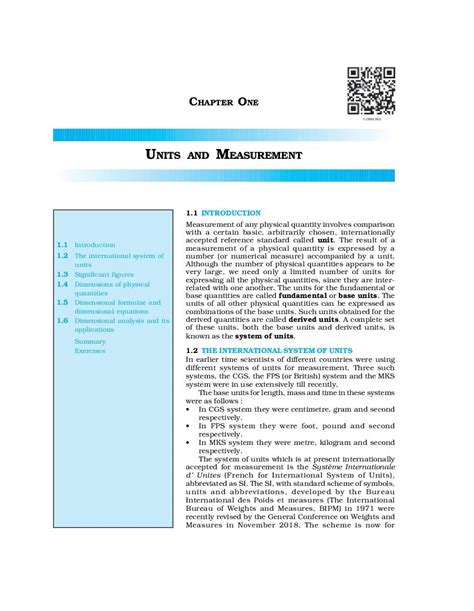 Image result for Class 11 Physics Chapter 1