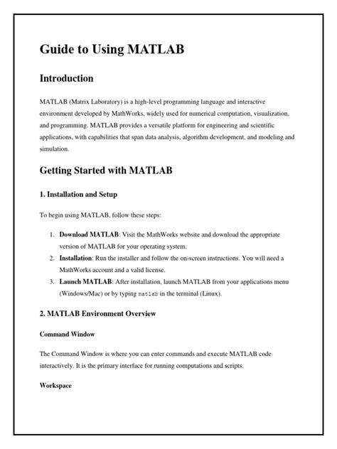 Image result for MATLAB Guide