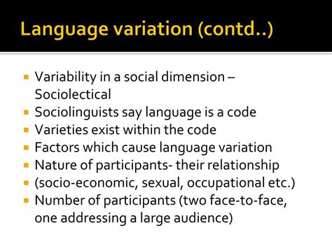 Image result for Language Variation