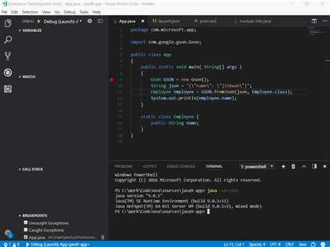 Image result for New Java Class On Visual Studio