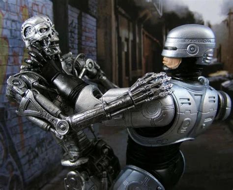 Image result for RoboCop vs Terminator Fight Scene