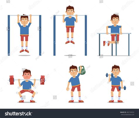 Image result for Pull-Ups Exercise Animated
