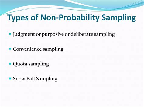 Image result for Non-Probability Sampling Pictures! Slide