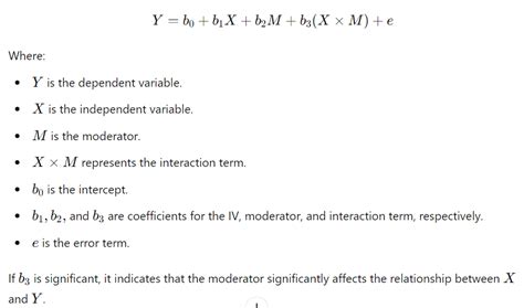 Image result for Moderating Variable