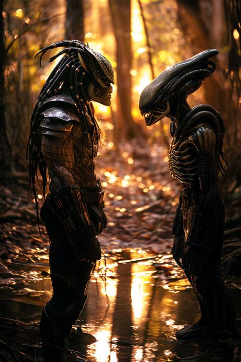 Image result for Alien Part1 Predator vs