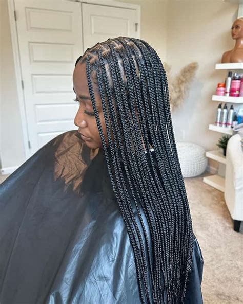 Image result for Small Box Braids