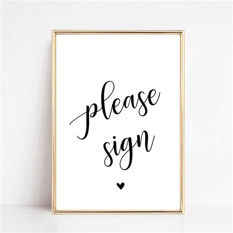 Image result for Sign Please