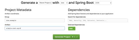 Image result for How to Create Spring Boot REST API Proj in Spring Suite