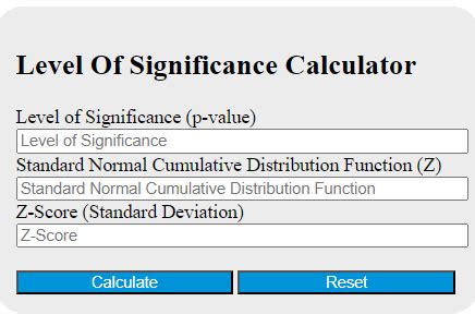 Image result for How to Calculate Significance Level