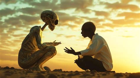 Image result for Alien and Human Interaction