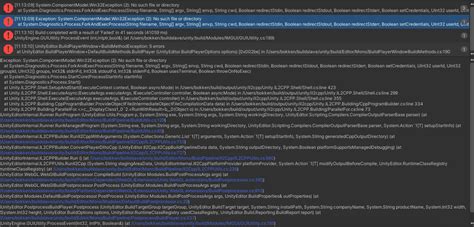 Image result for Unity Error System.io.filenotfound