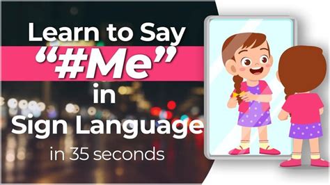 Image result for Me Sign Language