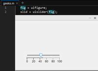 Image result for MATLAB Slider Example