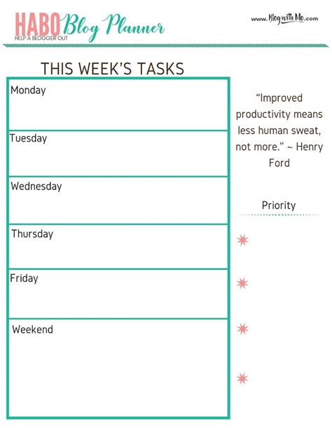 Image result for Blog Planner