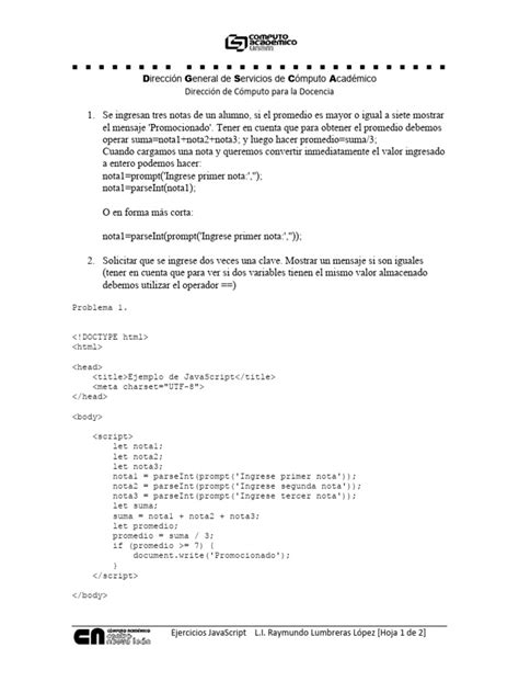 Image result for Programacion JavaScript Ejercicios