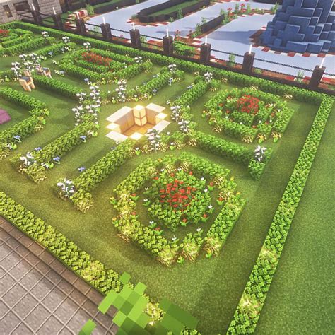 Image result for Minecraft Garden Tutorial
