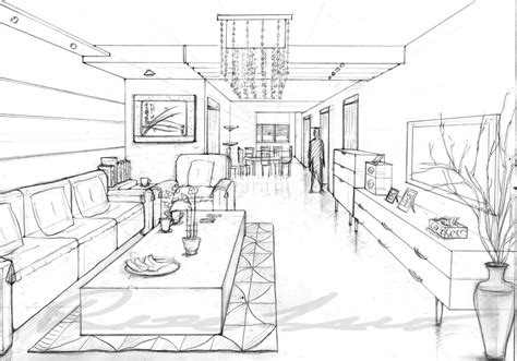 Image result for Basic Perspective Drawing Interior
