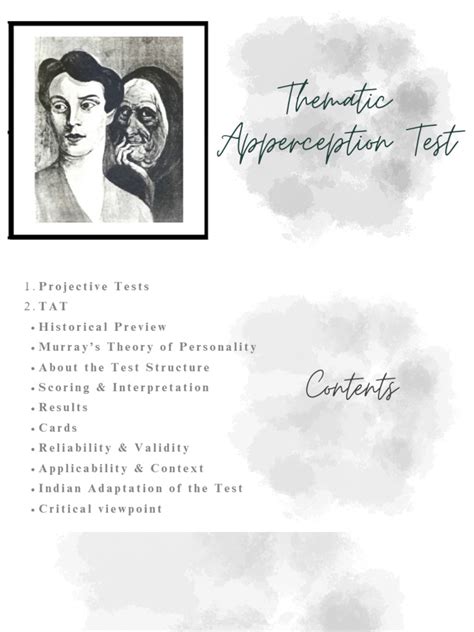 Thematic Apperception Test | PDF