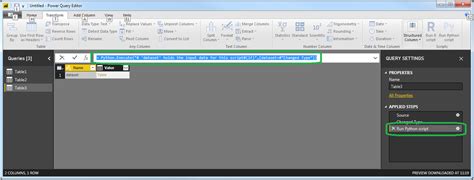 Image result for Python in Power Query
