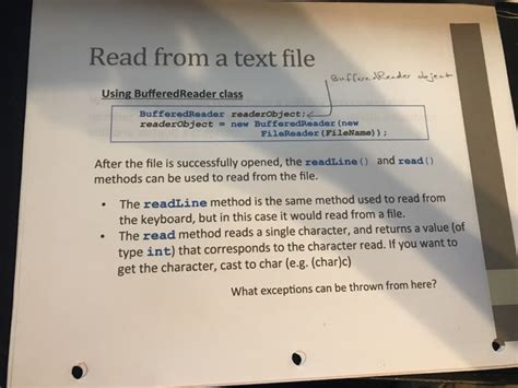 Image result for How to Read From a File Using BufferedReader