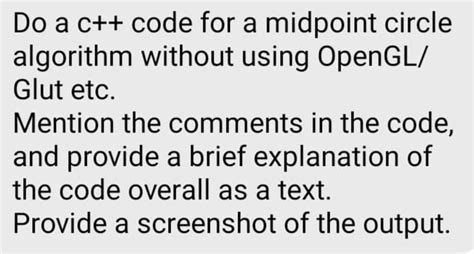 Image result for Midpoint Circle Algorithm Code