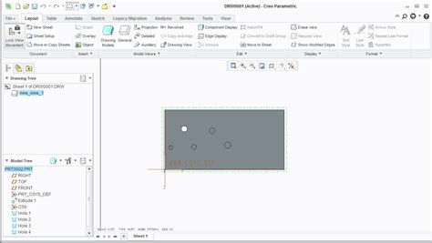 Image result for Creo Drawing Table